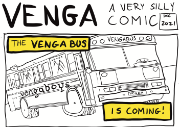 The Venga Bus Is Coming – Veronica Dymond